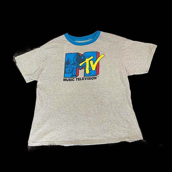 MTV | Shirts | Classic Vintage Mtv Shirt Fits Like A Large | Poshmark